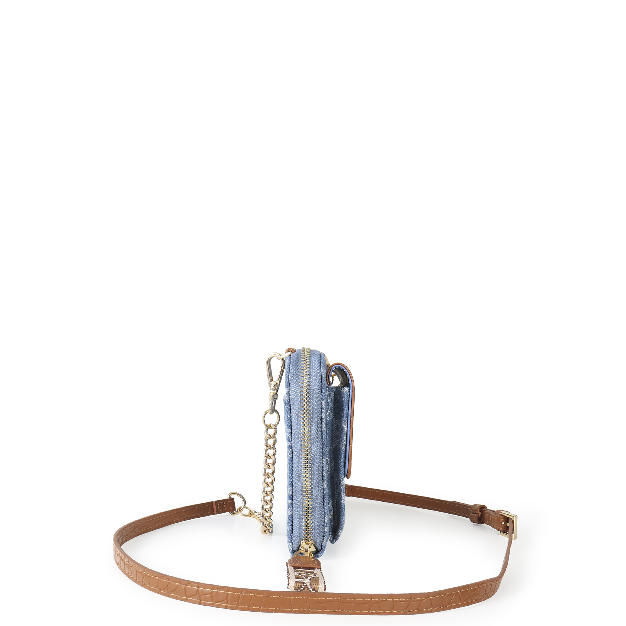 Cartera Grande 2 en 1 Cierre Sencillo color Tan – Cloe Factory Store