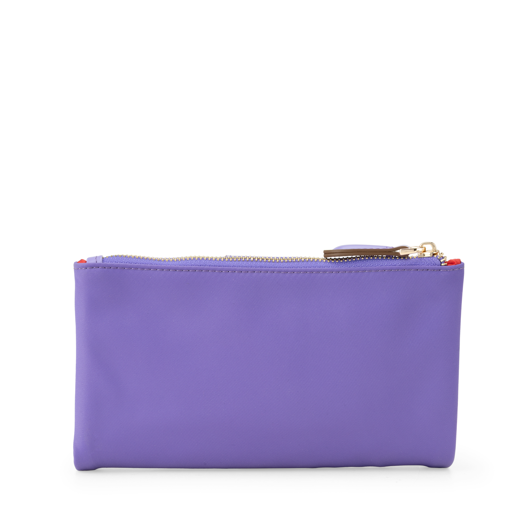 Cartera Grande Flap Textil color Lila – Cloe Factory Store