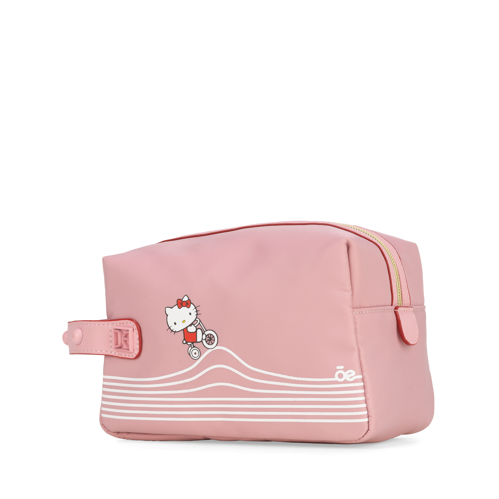 Cosmetiquera Mediana Cierre Sencillo Oe x Hello Kitty color Rosa – Cloe ...